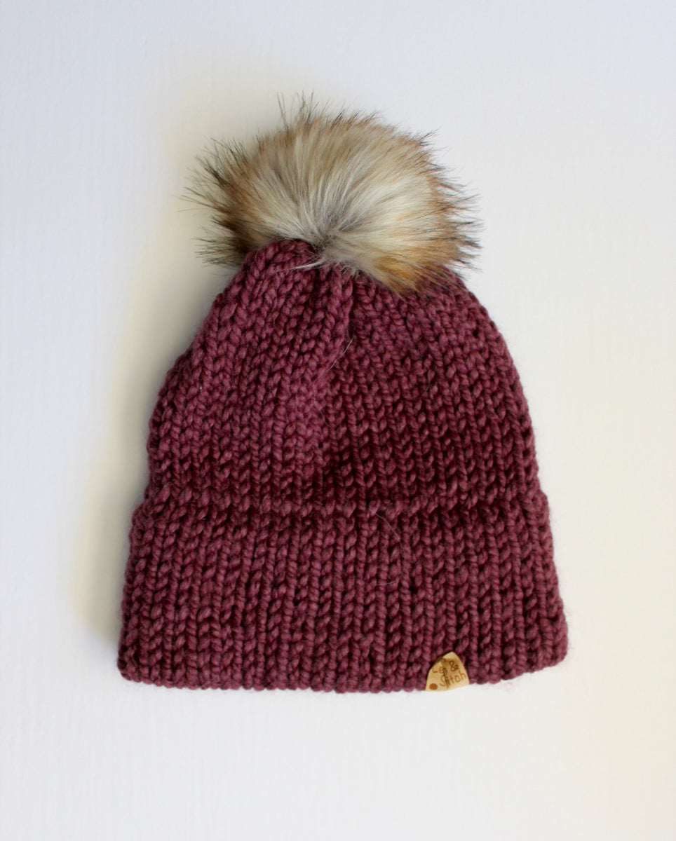 Design Your Own: Double Brim Toque – Leah & Stitch