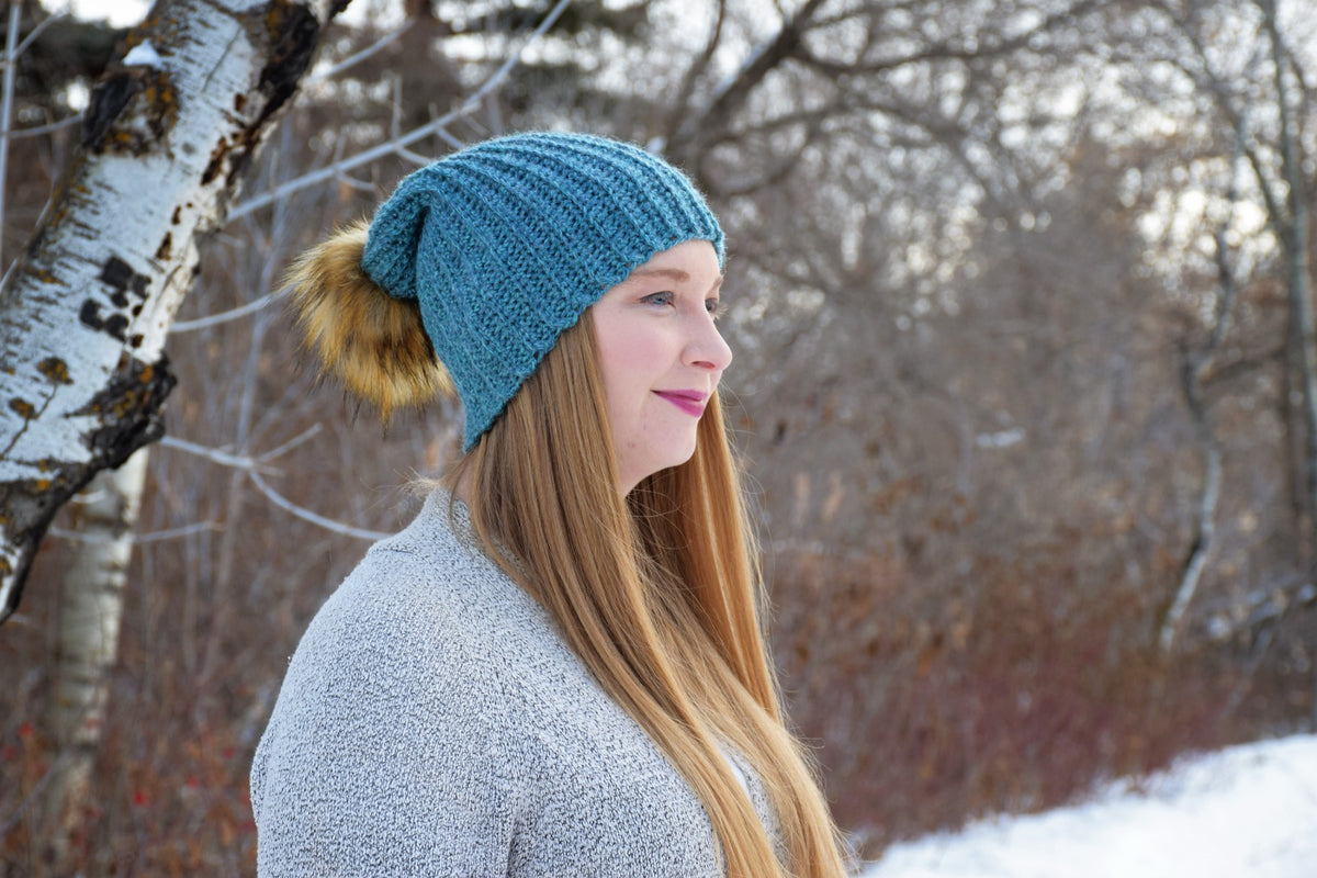 Trouble Free Toque CROCHET PATTERN – Leah & Stitch